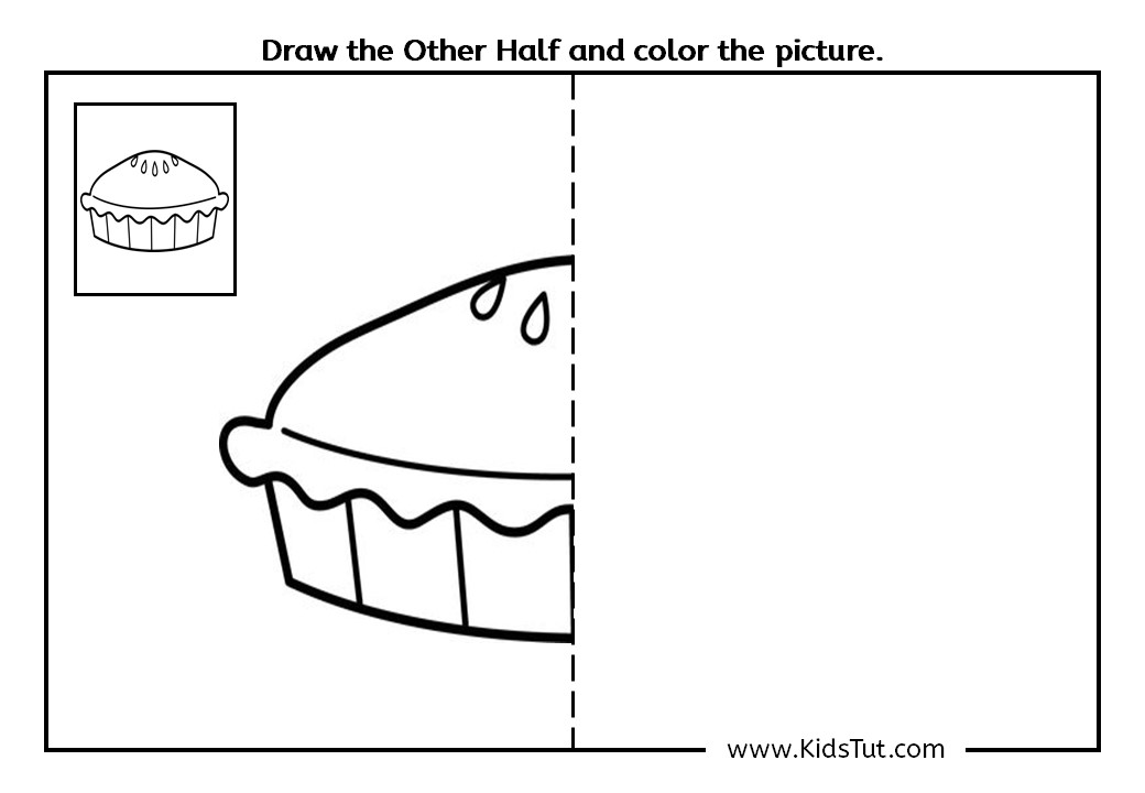 Free Symmetry drawing worksheets for kids - KidsTut