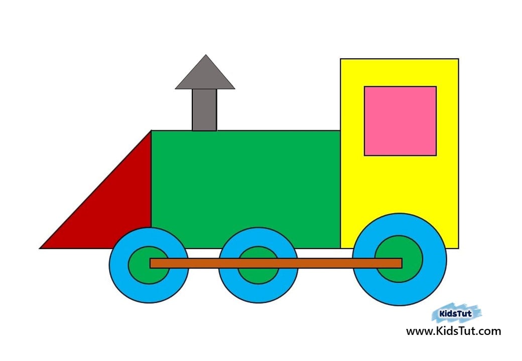 Easy Drawing Pictures from Shapes for kids - KidsTut