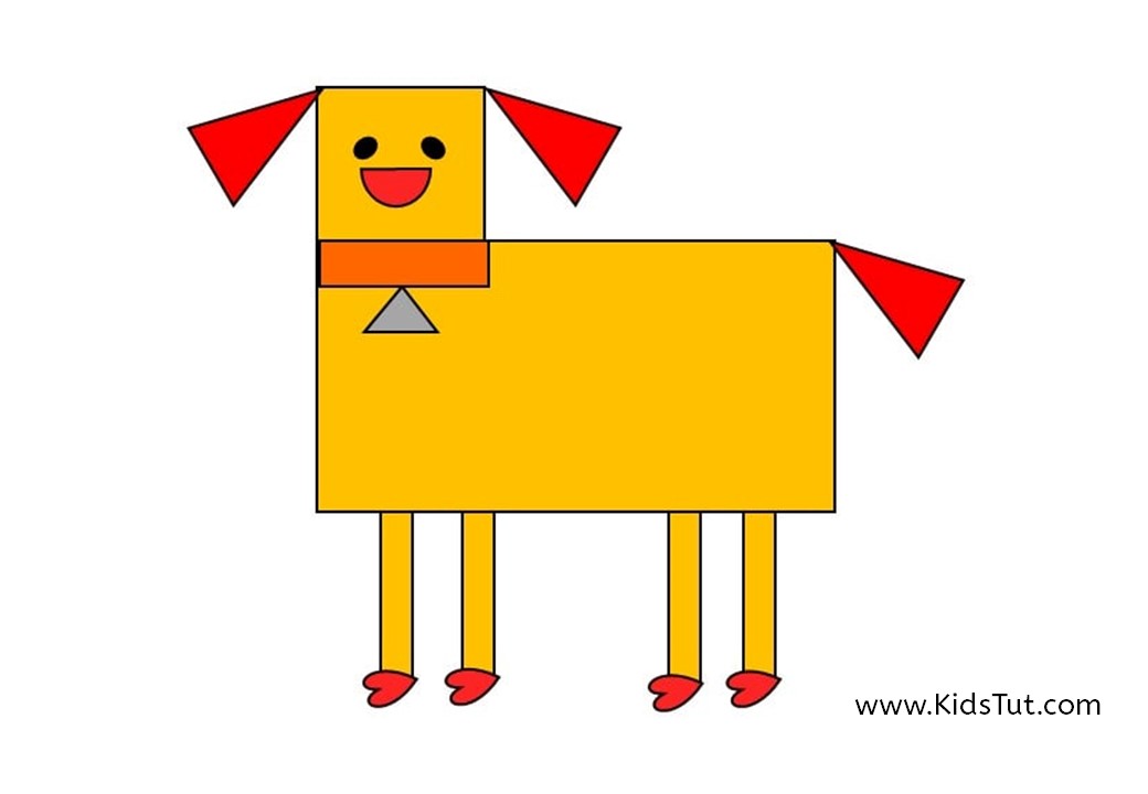 Easy Drawing Pictures from Shapes - KidsTut