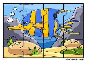 Free Printable Picture Puzzle Cards Set for Kids - KidsTut