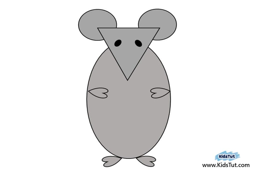 Easy Drawing Pictures from Shapes for kids - KidsTut