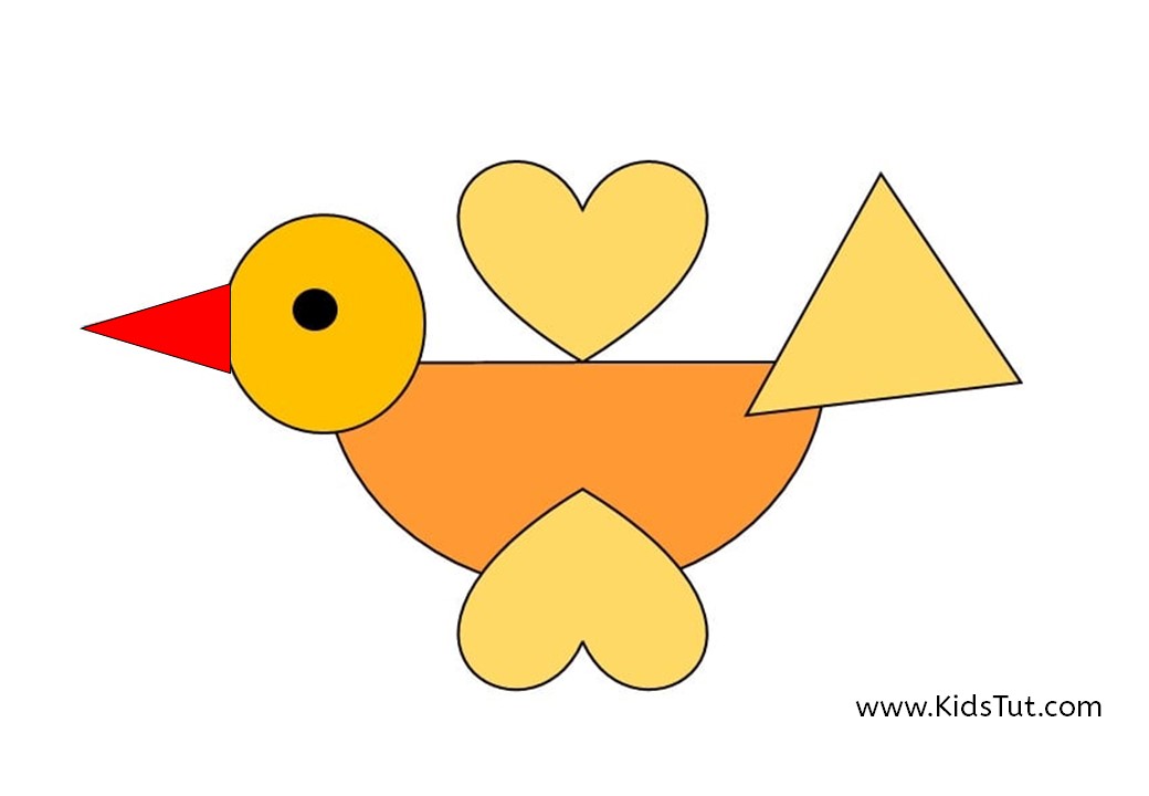 Easy Drawing Pictures from Shapes - KidsTut