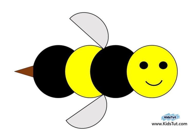 Easy Drawing Pictures from Shapes for kids - KidsTut