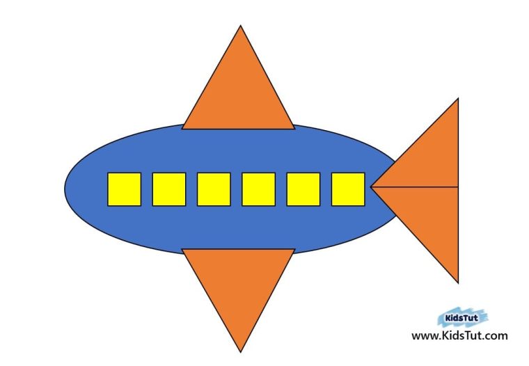 Easy Drawing Pictures from Shapes for kids - KidsTut