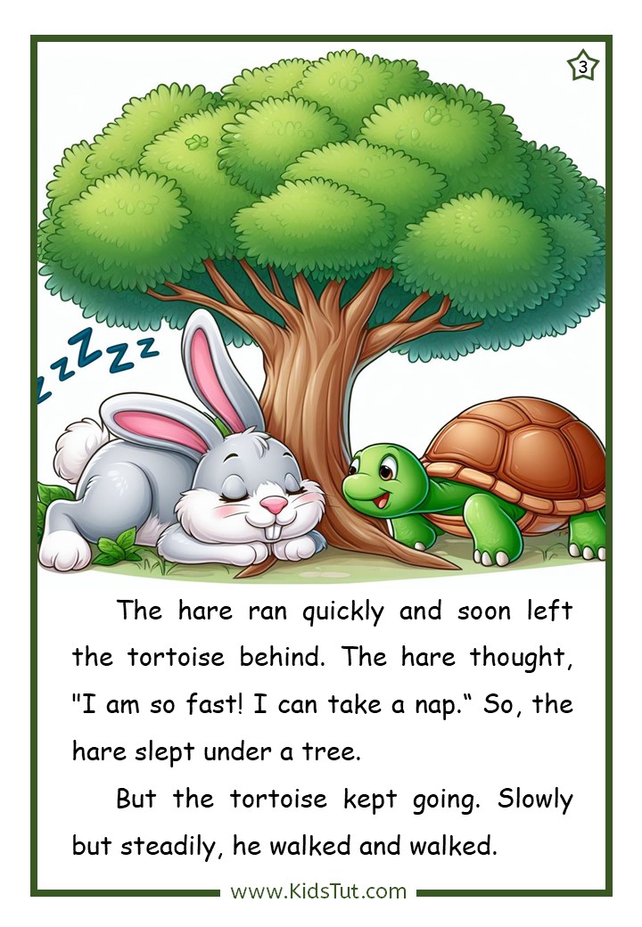 Story Time: The Tortoise and The Hare - KidsTut