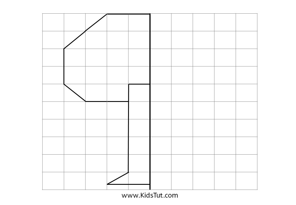Simple Symmetry Drawing Worksheets for kids - KidsTut