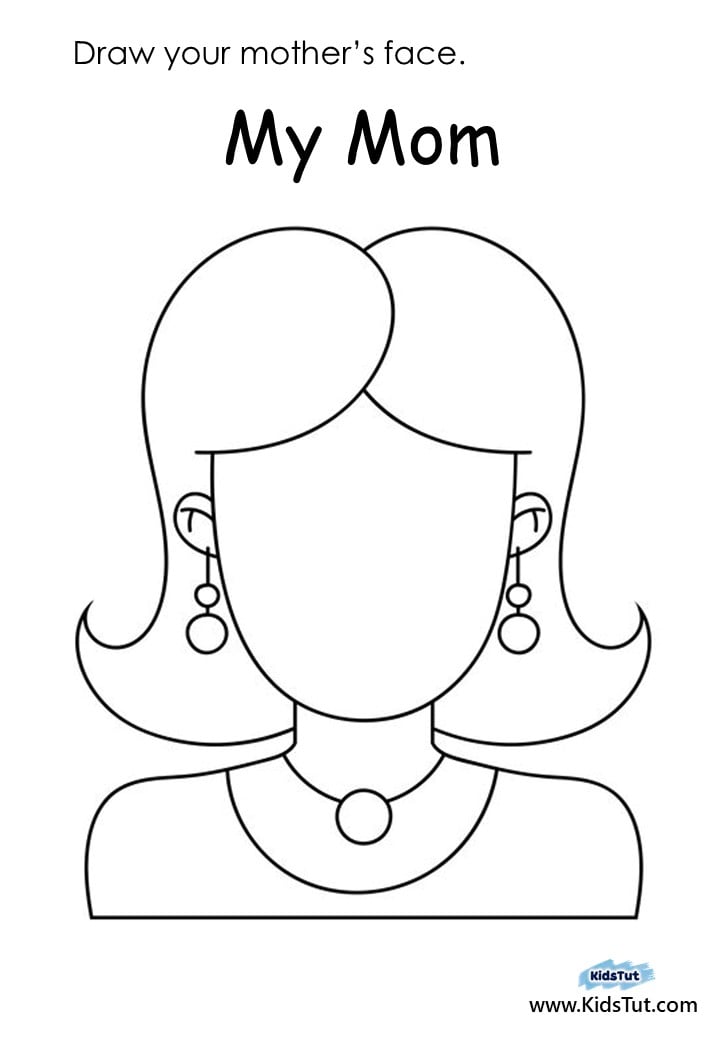 Free and Easy Family Face Drawing for kids - KidsTut