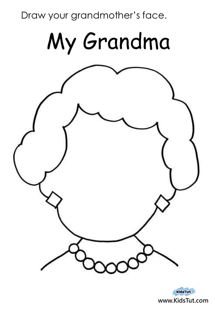 Free and Easy Family Face Drawing for kids - KidsTut