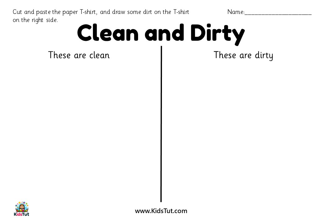 Printable Learning Opposite worksheets for kids - KidsTut