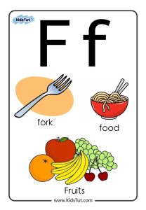 Easy ‘F’ Words with Simple Examples for Kids - KidsTut