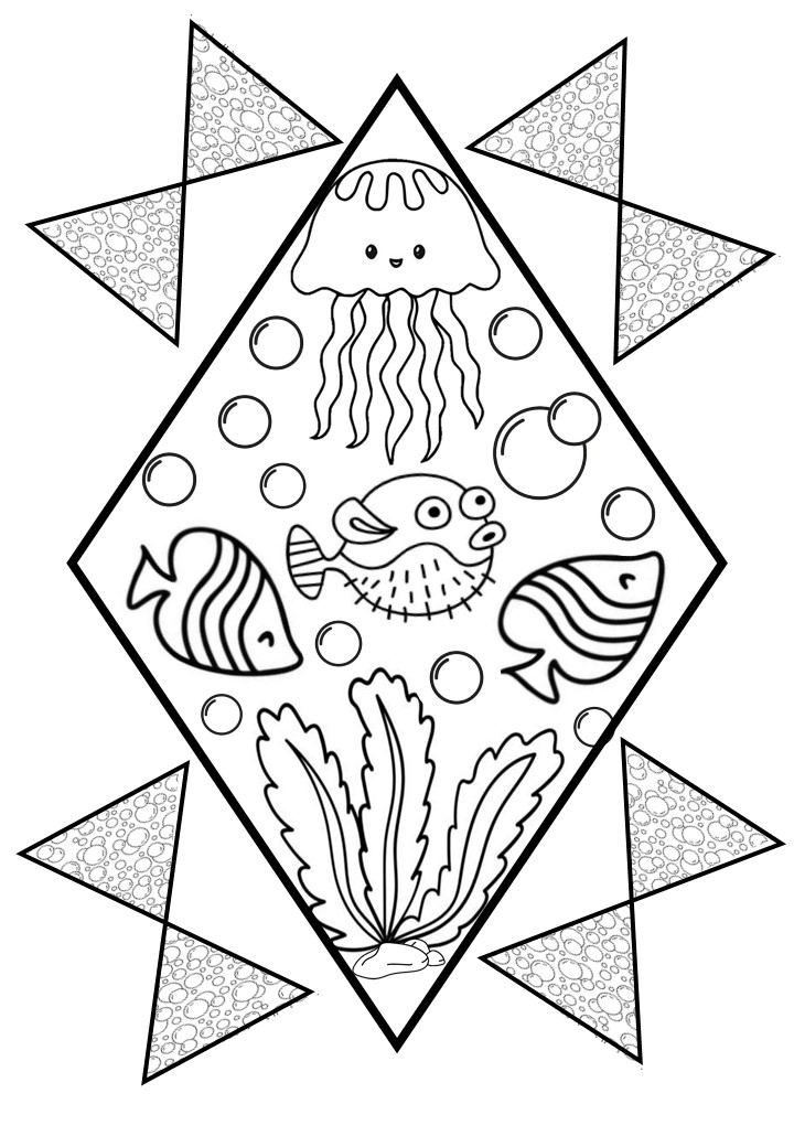 Fun and Easy Kite Crafts templates for kids - KidsTut