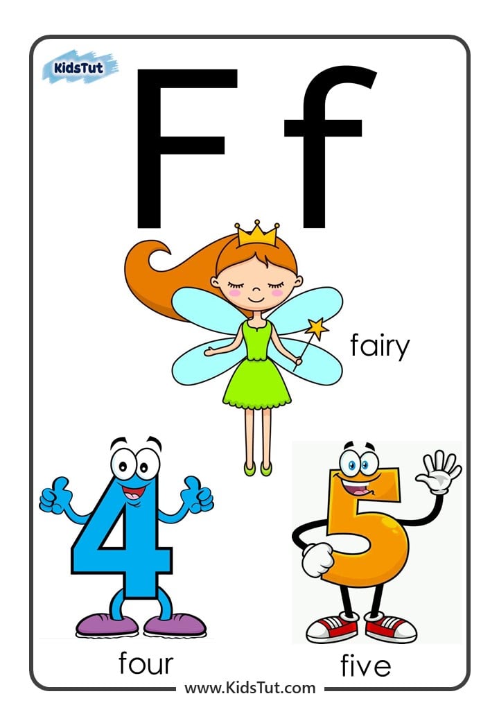 Easy ‘F’ Words with Simple Examples for Kids - KidsTut