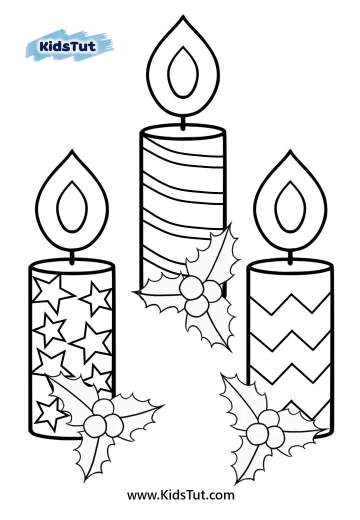 Free Printable Christmas Coloring Pages for Kids - KidsTut