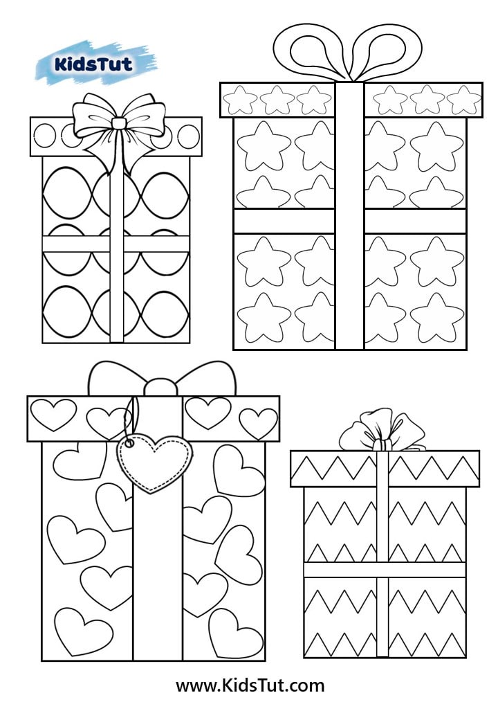 Free Printable Christmas Coloring Pages for Kids - KidsTut