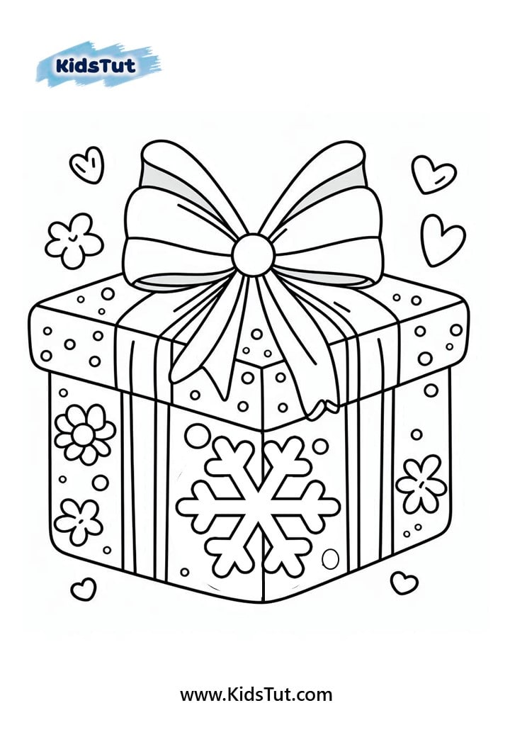 Free Printable Christmas Coloring Pages for Kids - KidsTut