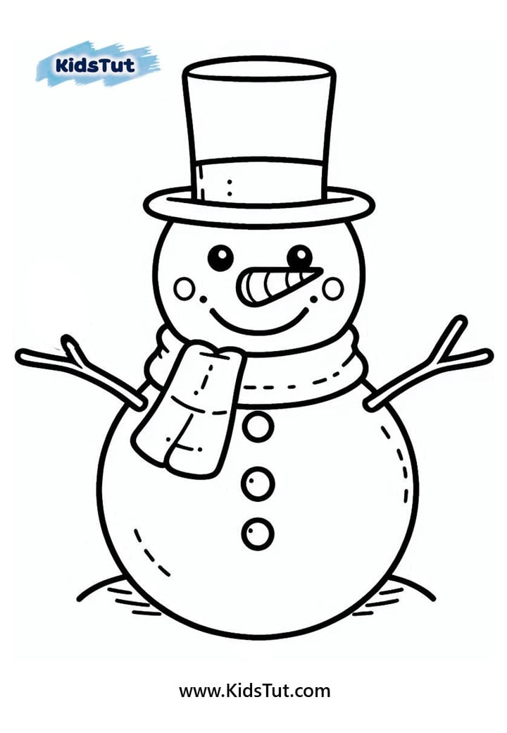 Free Printable Christmas Coloring Pages for Kids - KidsTut