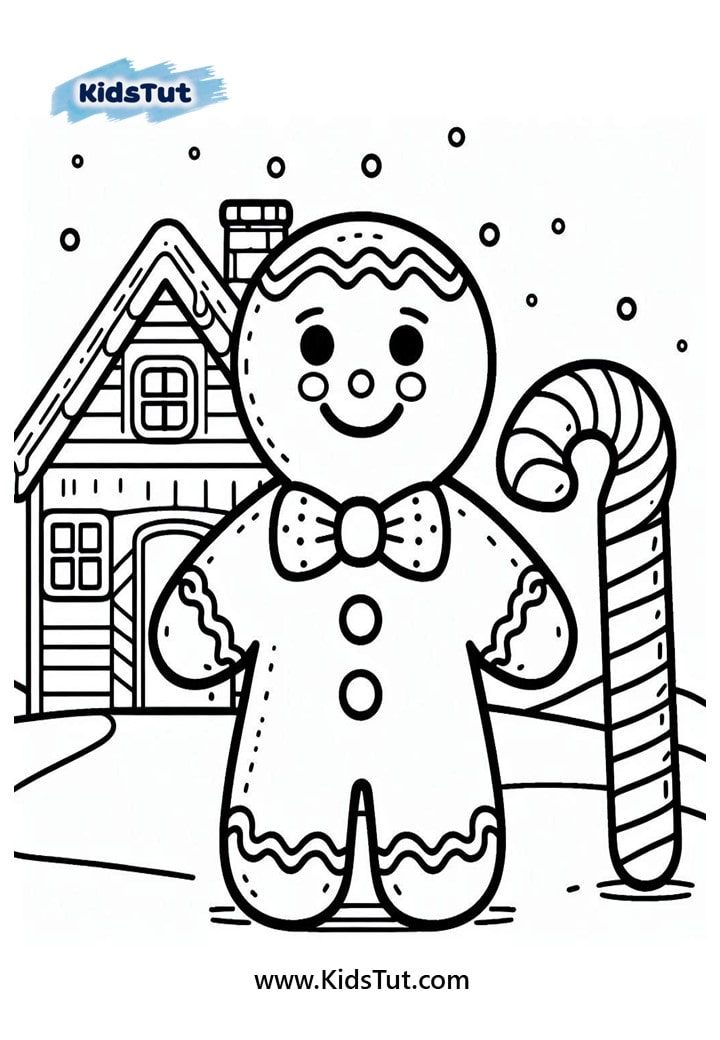 Free Printable Christmas Coloring Pages for Kids - KidsTut