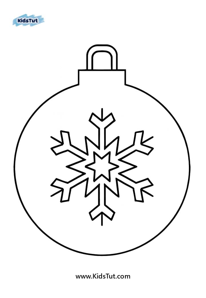 Free and fun Christmas Ornament Activity for Kids - KidsTut