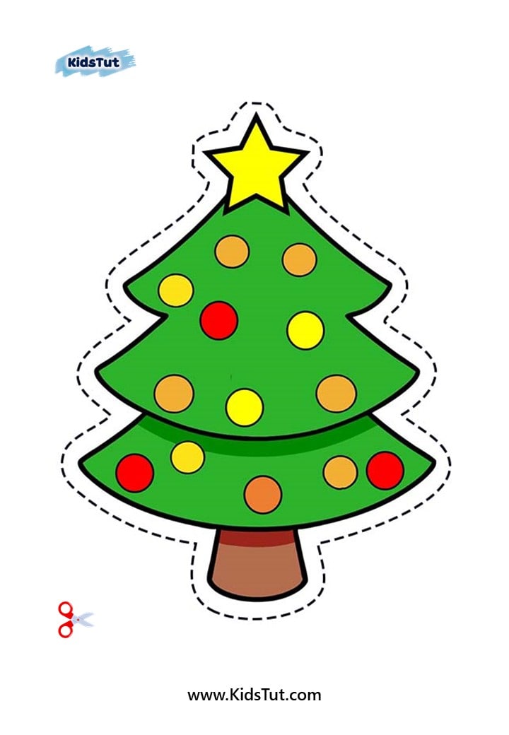 Easy and Fun Christmas Cutting Practice for Kids! - KidsTut