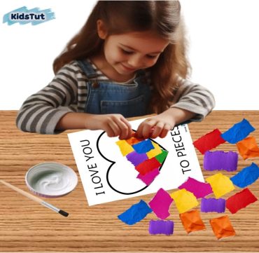 I Love You to Pieces: Easy Valentine Craft - KidsTut