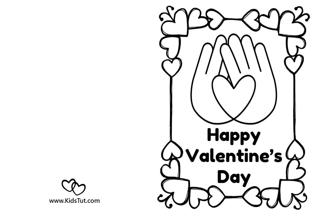 Easy Valentine’s Card Templates for Kids - KidsTut