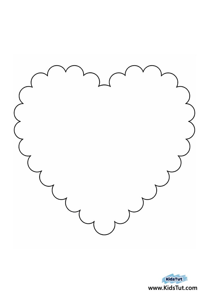 Simple Valentine’s Day Craft for Kids: Dot Heart - KidsTut