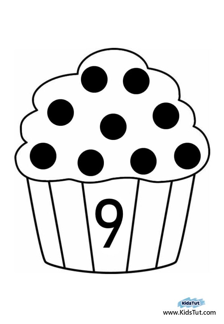 Fun and Easy Cupcake Counting Activity for Kids - KidsTut