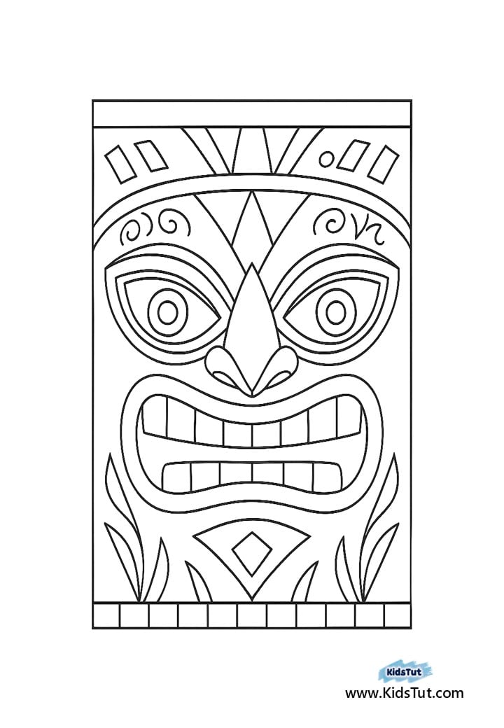 Easy Paper Roll Crafts for Kids: Tiki Totem Art - KidsTut