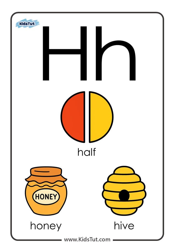 Easy ‘H’ Words with Simple Examples for Kids - KidsTut