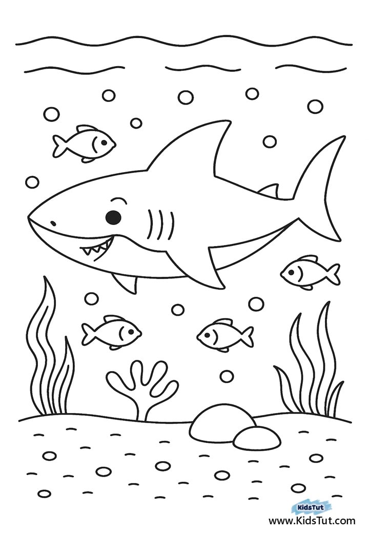 Free Printable Under the Sea Coloring Pages - KidsTut