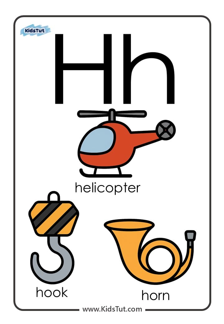 Easy ‘H’ Words with Simple Examples for Kids - KidsTut