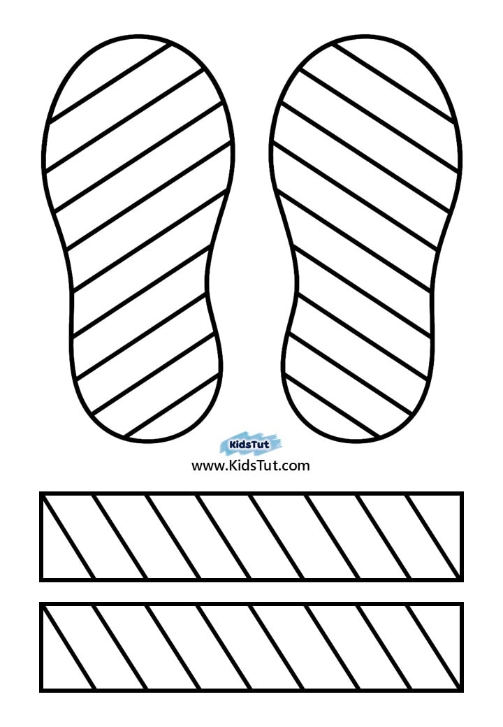 Easy Summer Crafts for kids: Summer sandal Craft - KidsTut