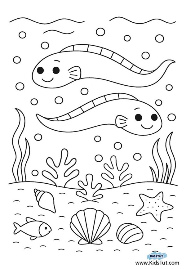 Free Printable Under the Sea Coloring Pages - KidsTut