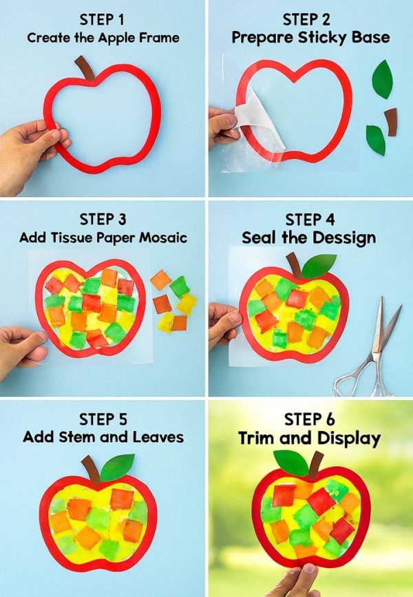 Free Fall Suncatcher Craft Templates for Kids - KidsTut