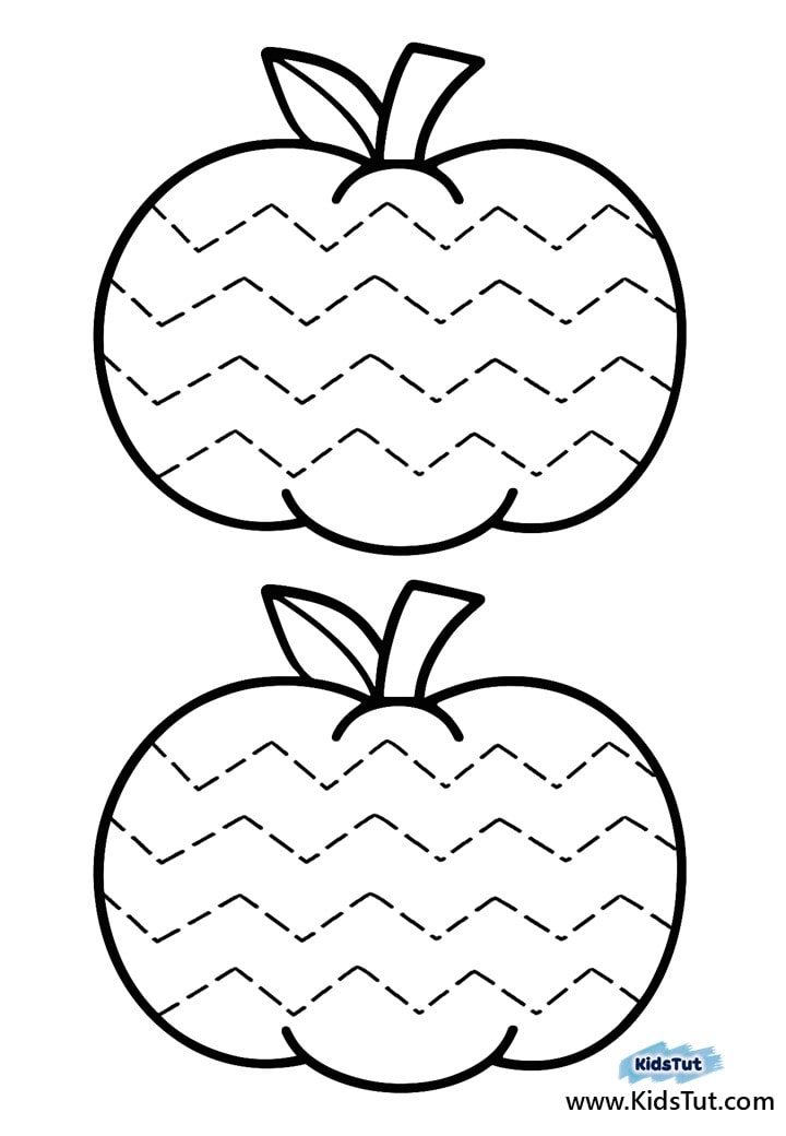 Simple Fall Cutting and Tracing Crafts for Kids - KidsTut