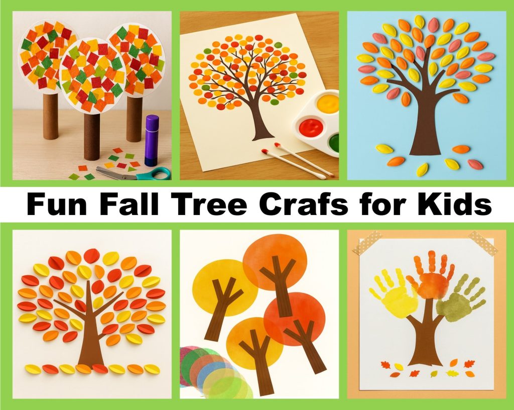 Fun and Easy Fall Tree Craft Ideas for Kids - KidsTut