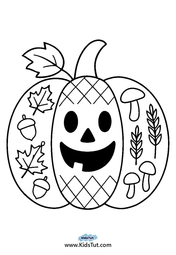 Free Halloween Pumpkin Coloring Pages for Kids - KidsTut