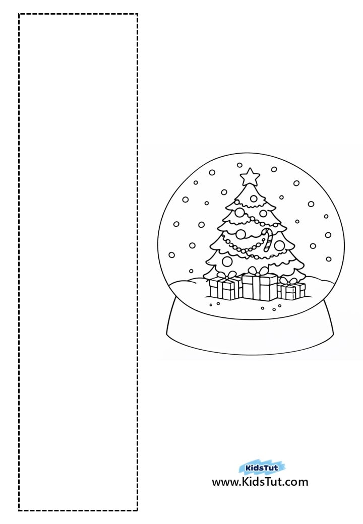 Easy Paper Snow Globe Craft for Kids Winter Fun - KidsTut
