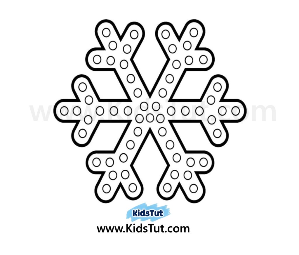 Easy Winter Clothes Dot-Paint Craft for Kids - KidsTut
