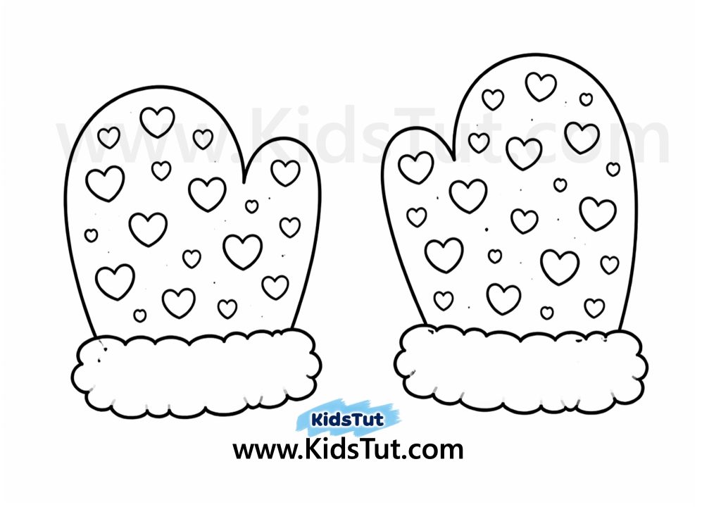 Easy Winter Mitten Greeting Cards Craft for Kids - KidsTut