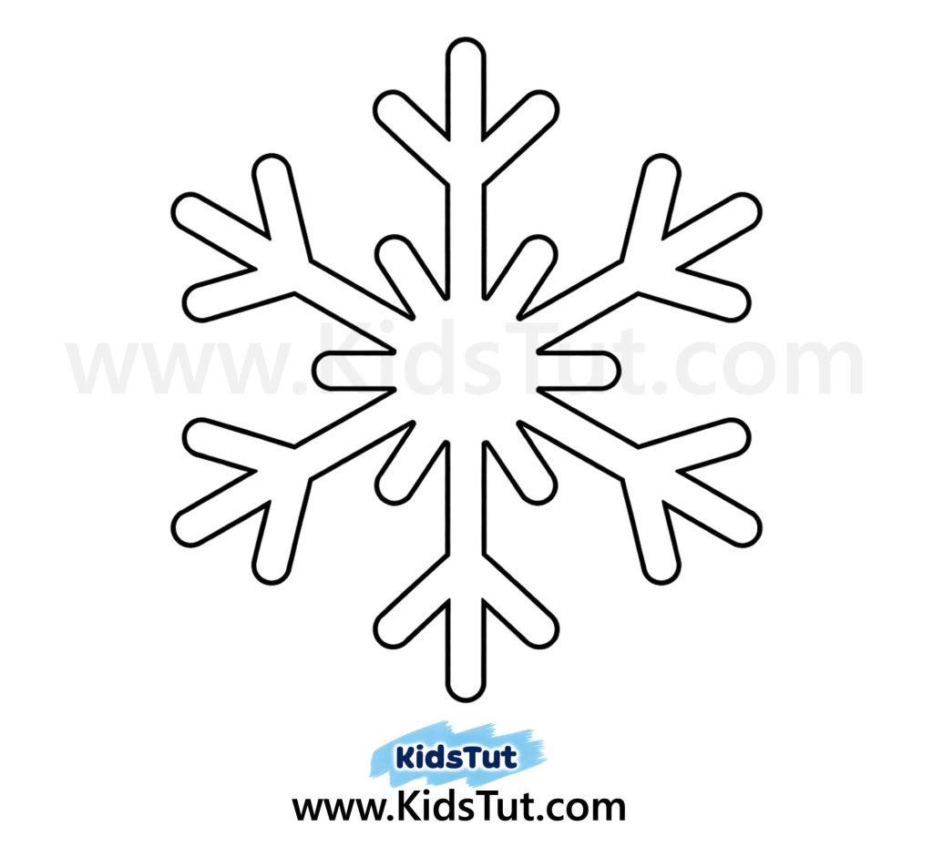 Easy Winter Silhouette Stencil Art for Kids - KidsTut
