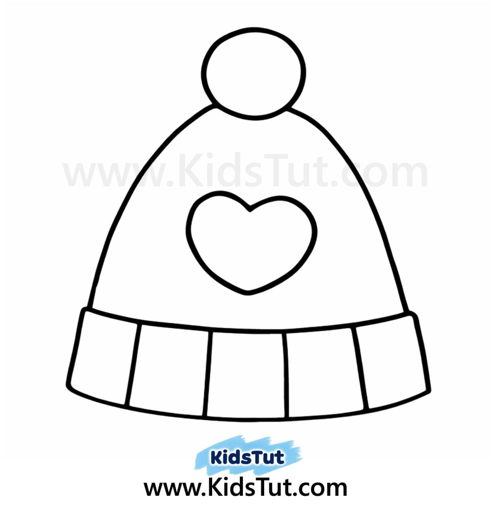 Winter Clothesline Craft for Kids with Cotton - KidsTut