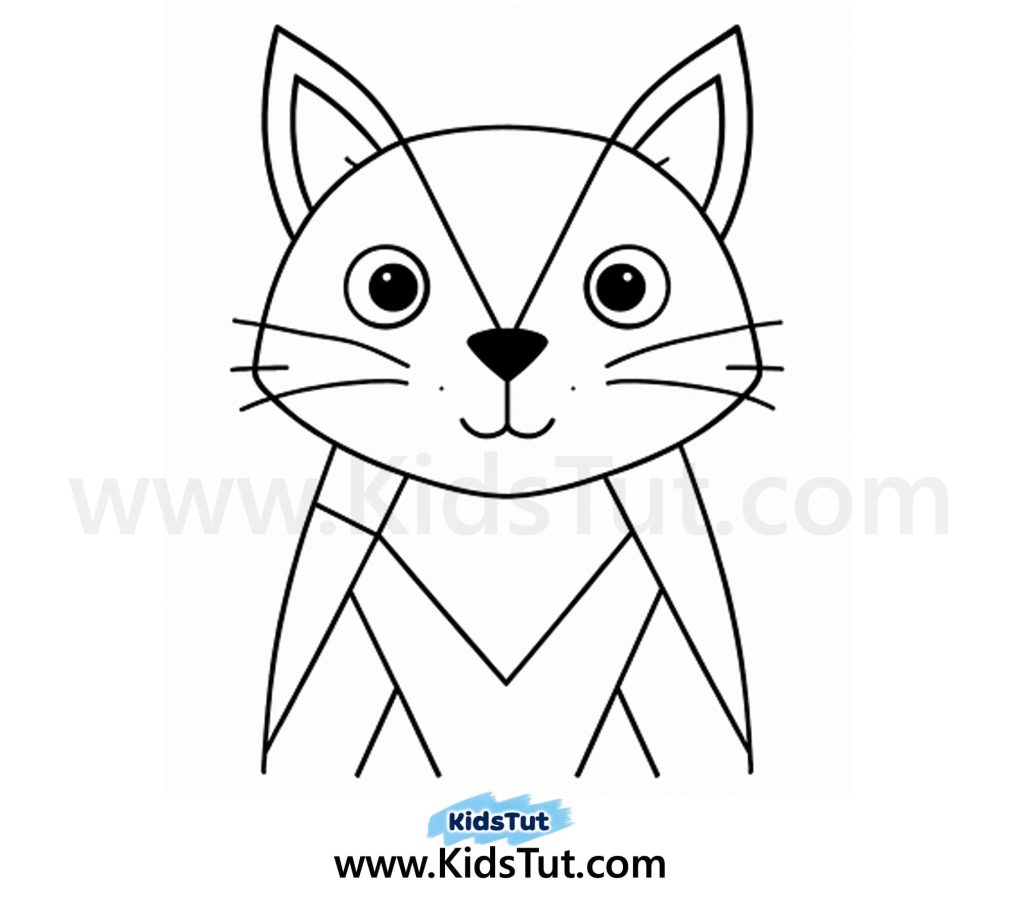 Colorful Winter Animal Craft for Kids with Cotton - KidsTut