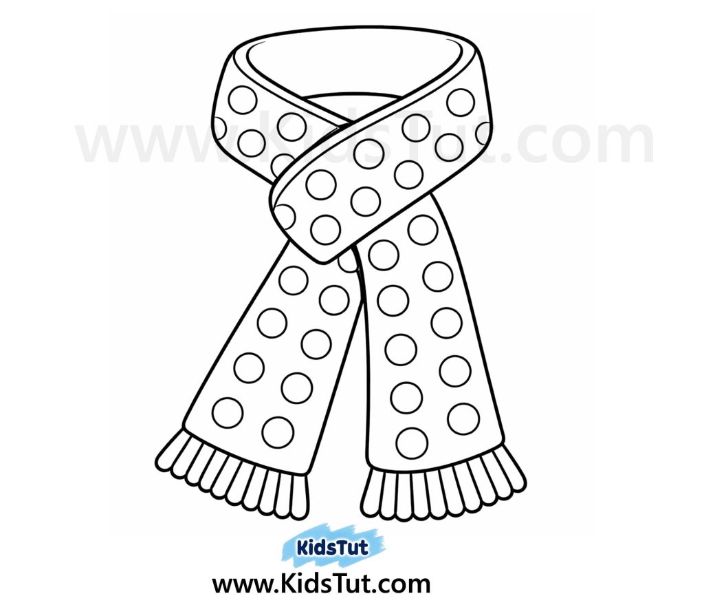 Easy Winter Clothes Dot-Paint Craft for Kids - KidsTut