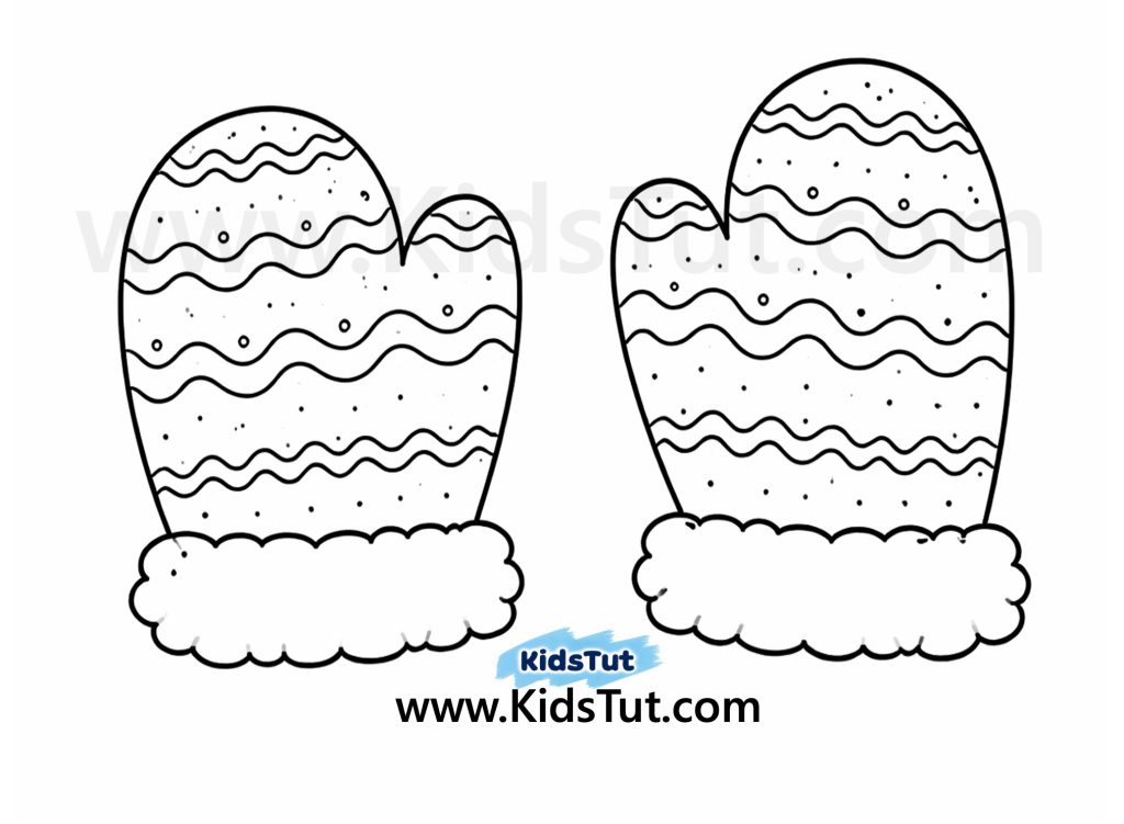 Easy Winter Mitten Greeting Cards Craft for Kids - KidsTut