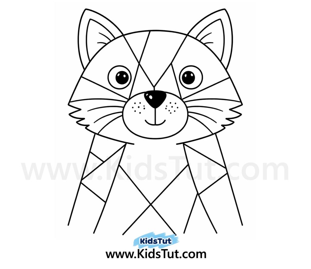 Colorful Winter Animal Craft for Kids with Cotton - KidsTut