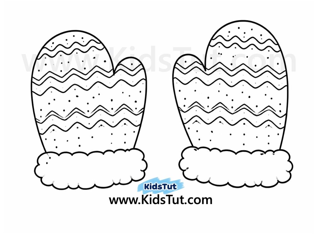 Easy Winter Mitten Greeting Cards Craft for Kids - KidsTut