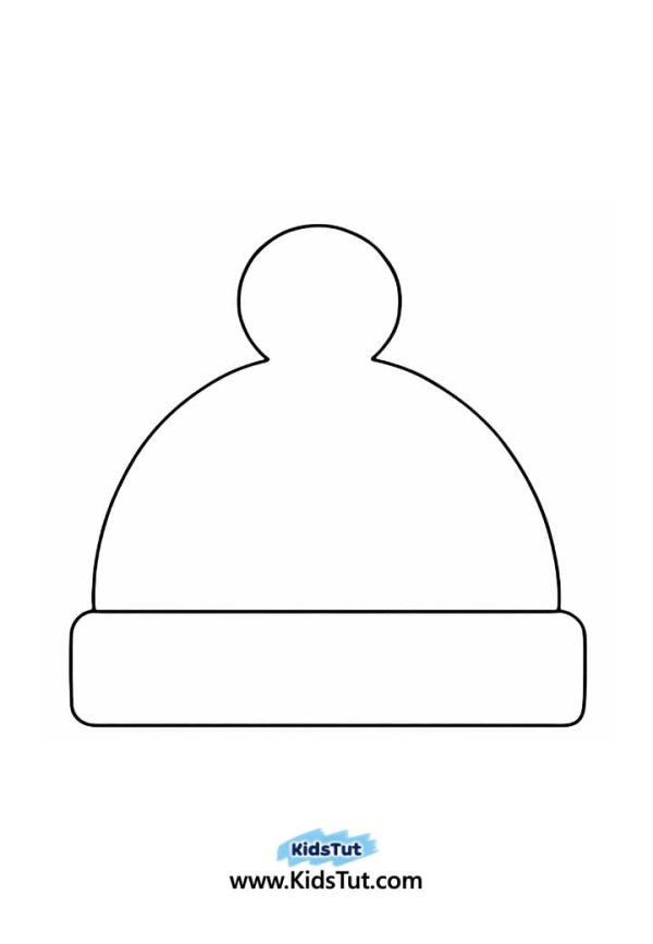 Easy Winter Silhouette Stencil Art for Kids - KidsTut